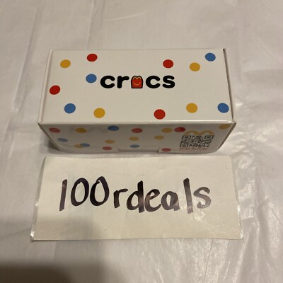 McDonalds X CROCS HAPPY MEAL Mini Crocs Key Chain #1 Number 1 FAST ...