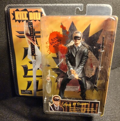 Kill Bill CRAZY 88 DIRECTOR Action Figure NECA 2004 Quentin Tarantino ...