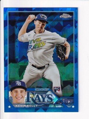 2023 Topps Chrome Update Sapphire Kevin Kelly Tampa Bay Rays RC #USCS54 ...