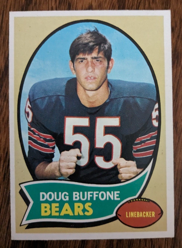 1970 Topps #163 Doug Buffone - Rookie - Chicago Bears - Nice Card! | eBay