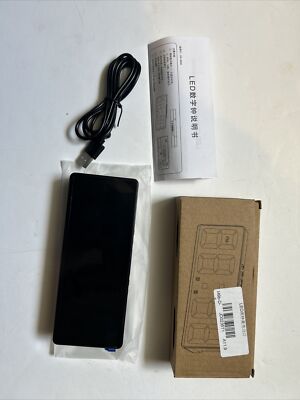 LED Digital Clock - Alarm - DS-6628 - OPENBOX | eBay