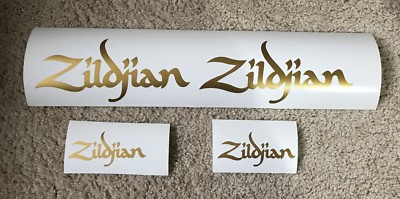 Zildjian Drum logo Sticker/Decal X4 | eBay UK