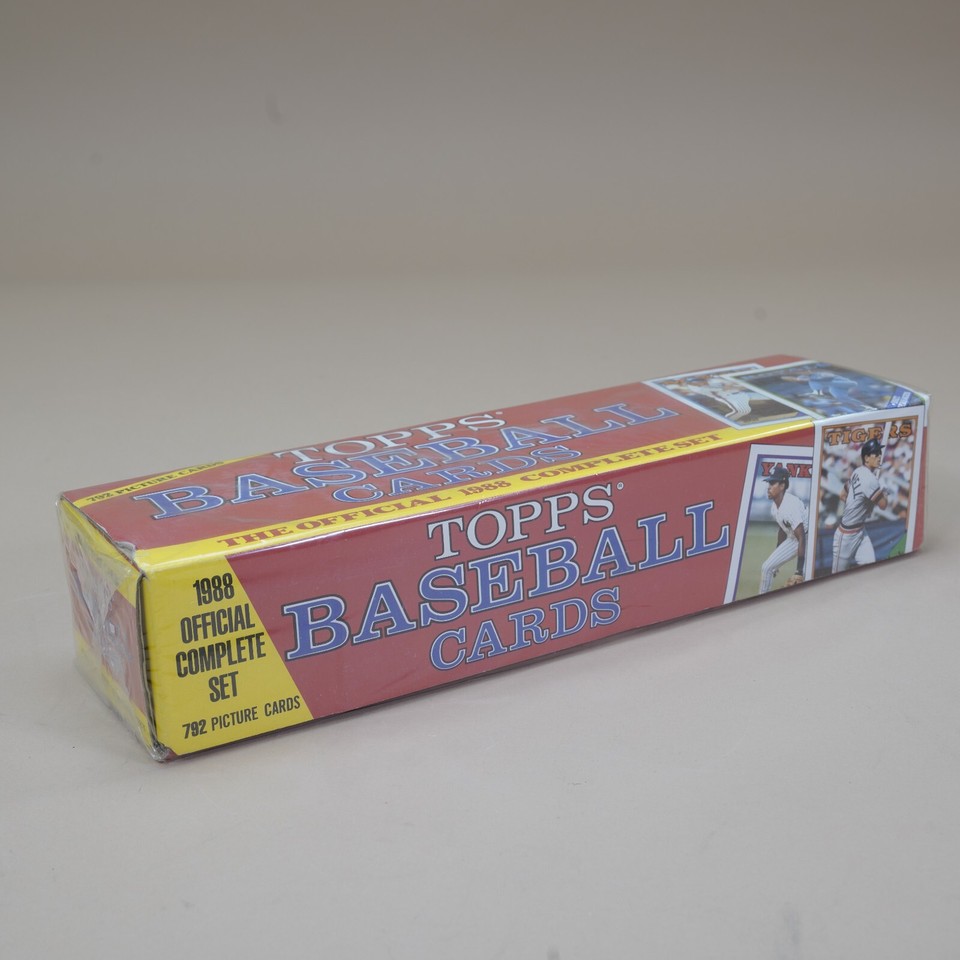 1988 Topps Baseball Official Complete Set Factory Sealed 792 Picture ...