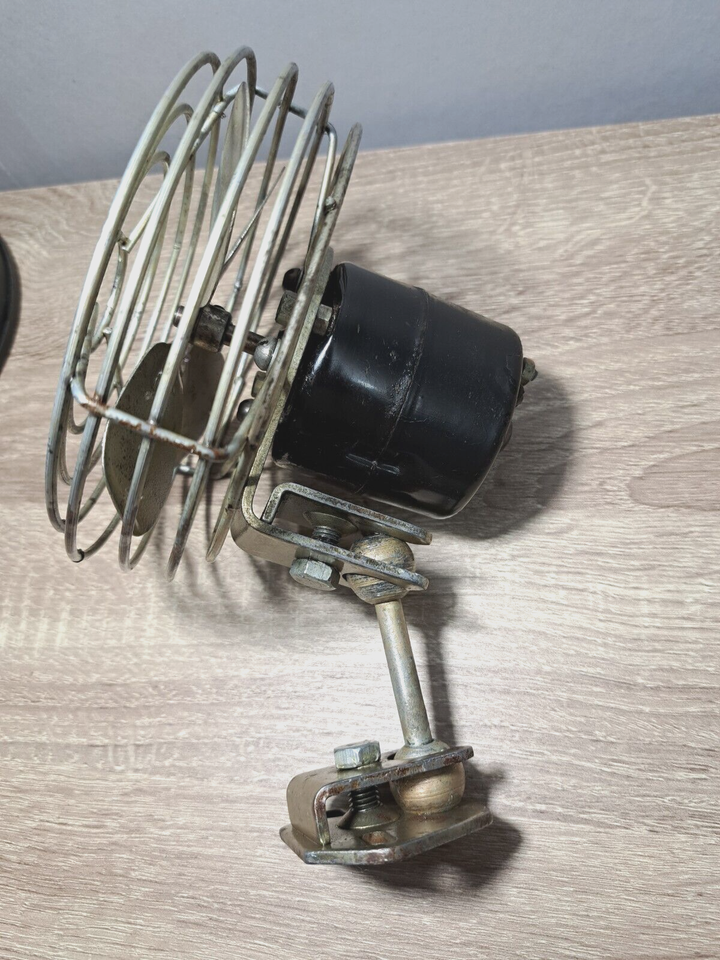 VINTAGE Truck METAL BLADE FAN 24V HOT ROD hot rad Wagon Dash Column ...