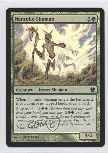 2013 Magic: The Gathering - Modern Masters Foil Nantuko Shaman #156 0o3 ...