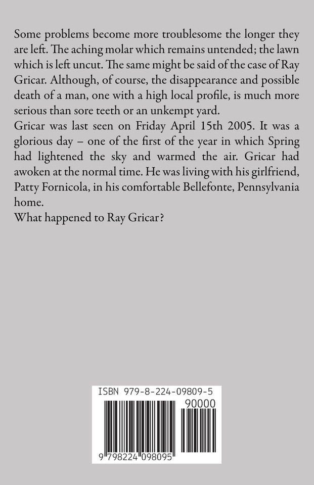 Pete Dove The Disappearance of Ray Gricar (Paperback) (US IMPORT) | eBay UK