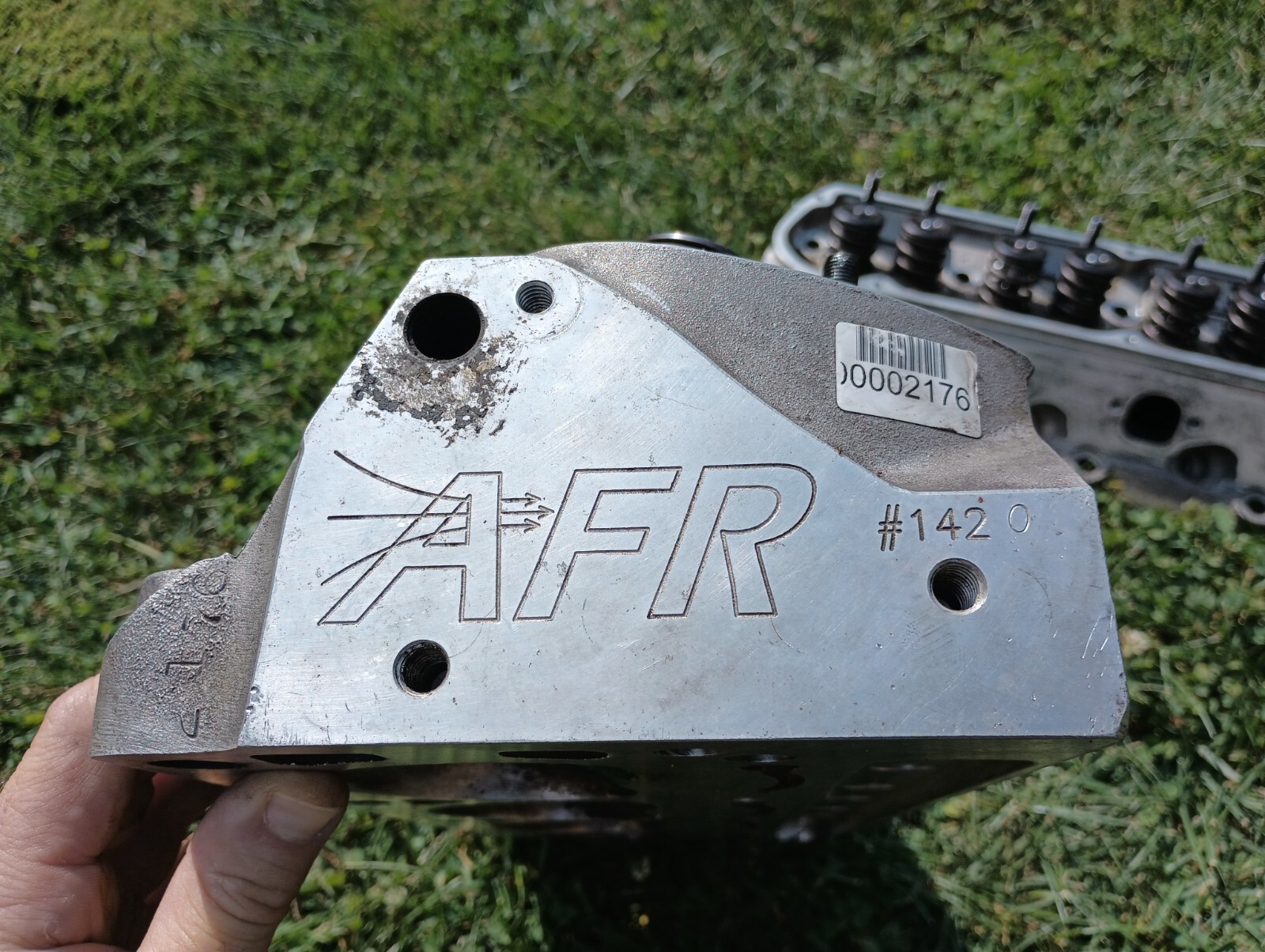 1987-1995 Ford Mustang 5.0L AFR 185 Aluminum Cylinder Heads 302 GT40 ...