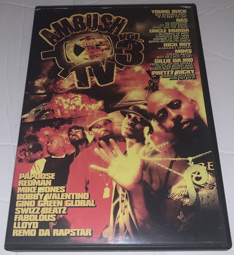 Ambush TV Volume 3 ( DVD, Hip Hop, Rap, Redman, NAS, Mike Jones ...