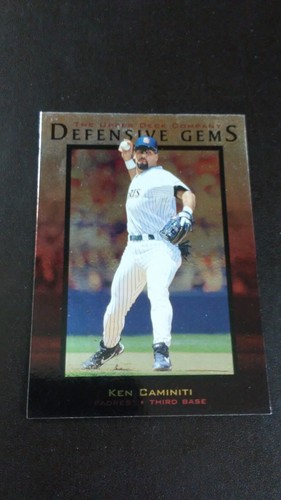 KEN CAMINITI DEFENSIVE GEM 1996 UPPER DECK BASEBALL CARD # 144-FREE ...