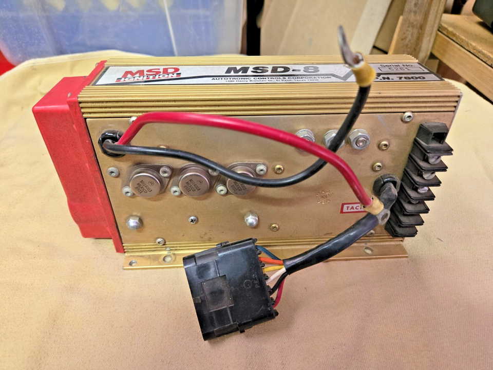 MSD-8 Ignition Control MSD 7800 - Used | eBay