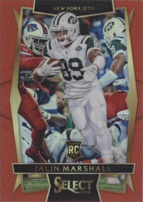 2016 Panini Select - Concourse Jalin Marshall #53 Red Prizm /99 (RC ...
