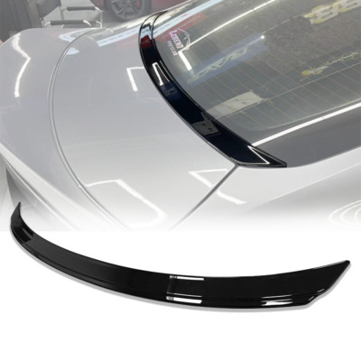 FIT 22-23 SUBARU BRZ TOYOTA GR 86 GLOSS BLACK REAR WINDOW ROOF Lower ...