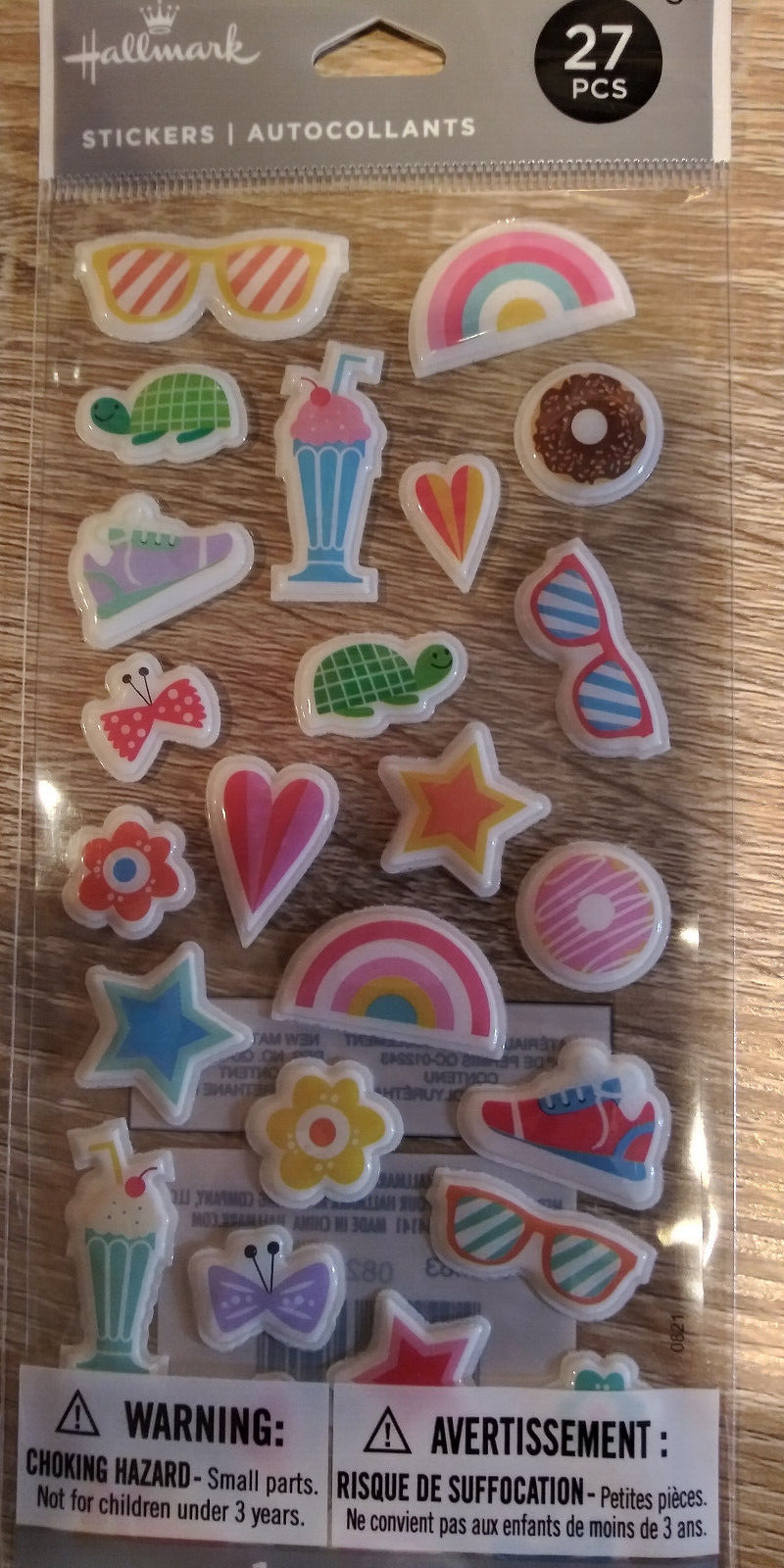 hallmark stickers 27pc auto collants summer | eBay