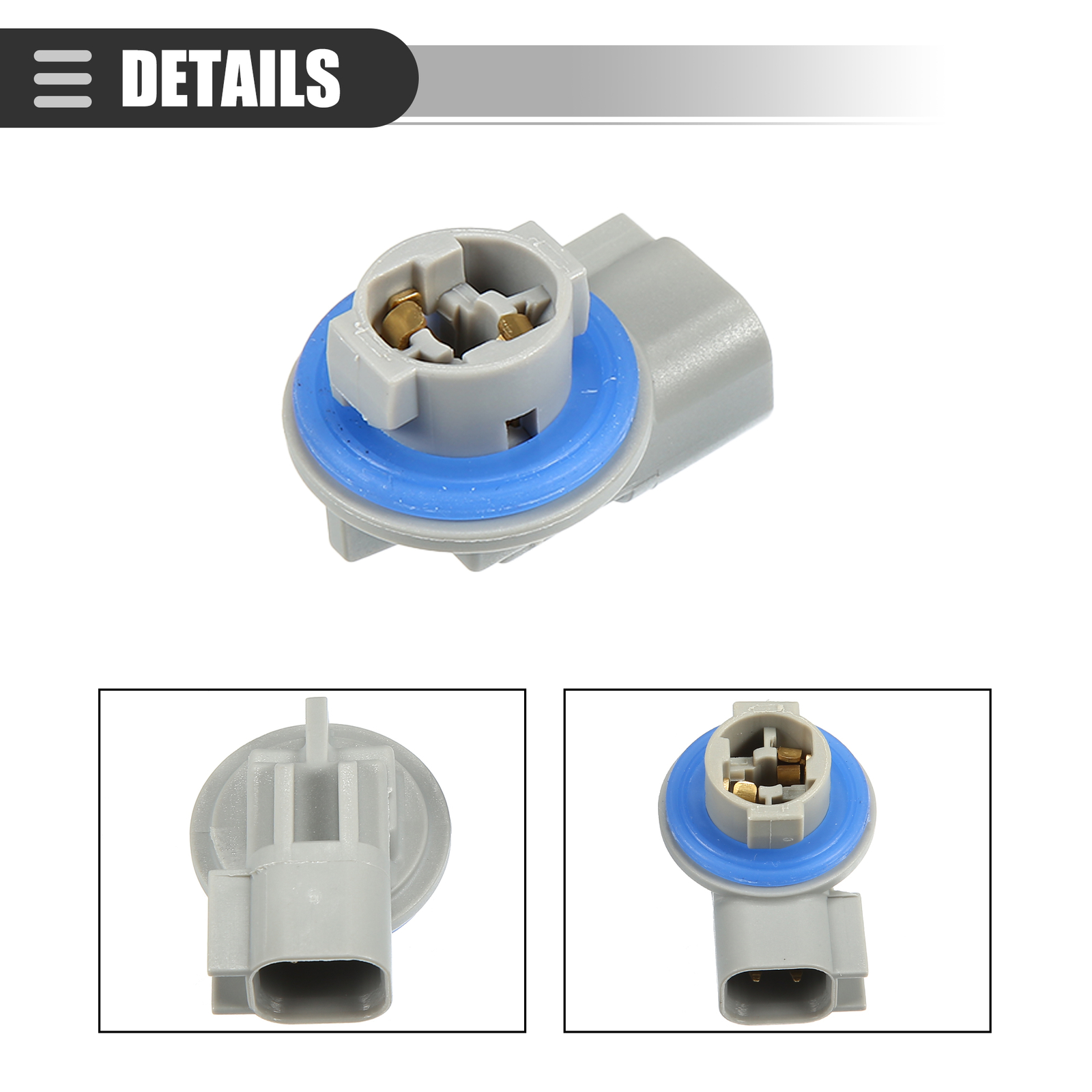 License Plate Light Socket Wiring Harness Plug Connector Single Custom ...