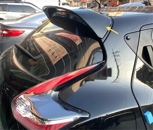 Glossy Black ABS OE Style Rear Trunk Roof Spoiler Wing for 2011-2017 ...