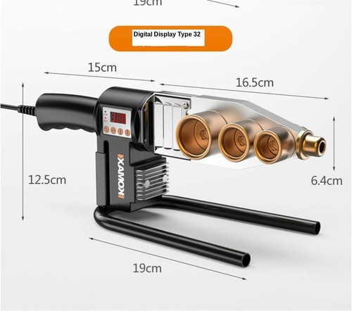 220V Household Water Pipe Fuser PPR Tube Welding Machine 63 Hydropower ...