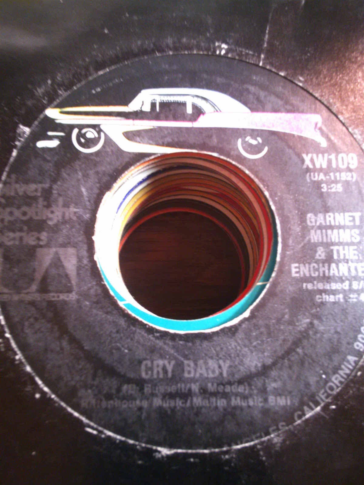 Garnet Mimms, Cry Baby / For Your Precious Love ~ Silver Spotlight 45 ...