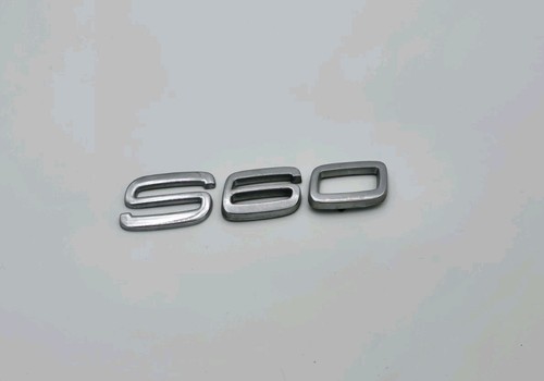 2001-2006 VOLVO S60 REAR LID CHROME EMBLEM LOGO BADGE SIGN OEM | eBay