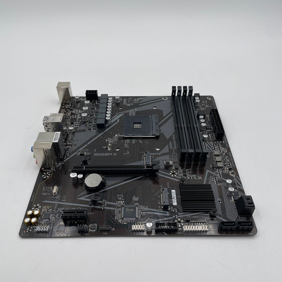 GIGABYTE B550M K AM4 AMD Micro-ATX M.2 Motherboard | eBay