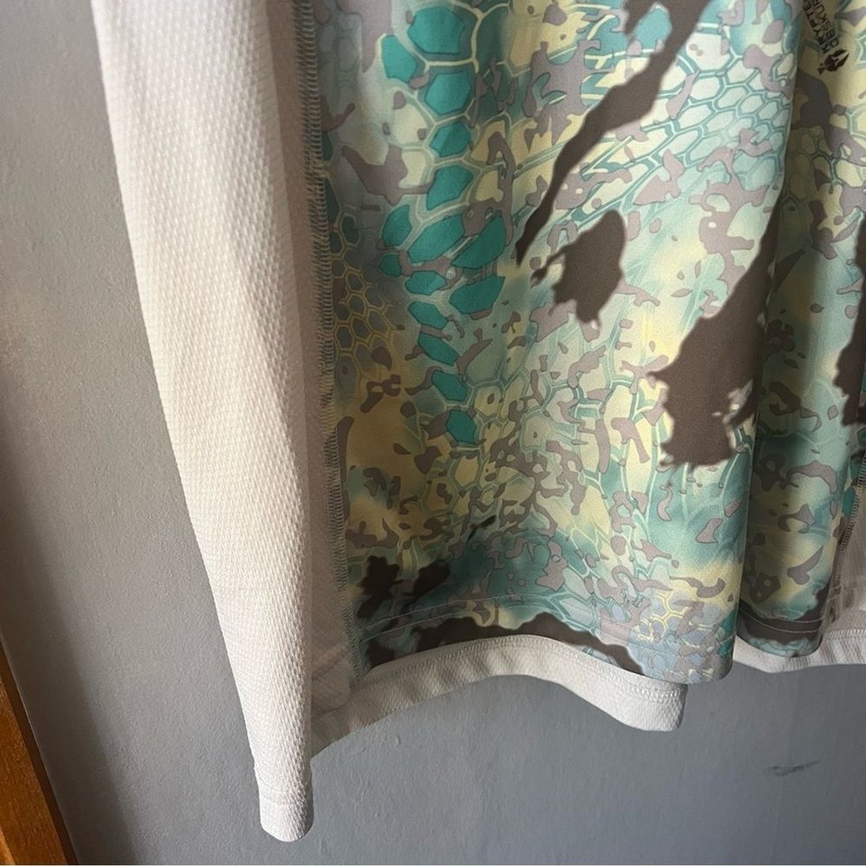 Huk Men's Kryptek Camo Icon long-sleeve performance fishing shirt Size ...