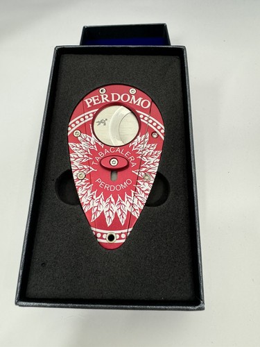 Xikar Xi1 Perdomo Branded Cigar Cutter - Red - New | eBay