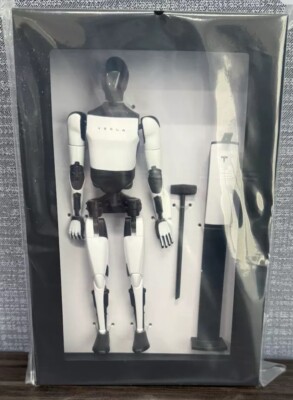 🔥 Tesla Bot Action Figure Robot (Unopened) Newly Sealed In Hand Fast ...