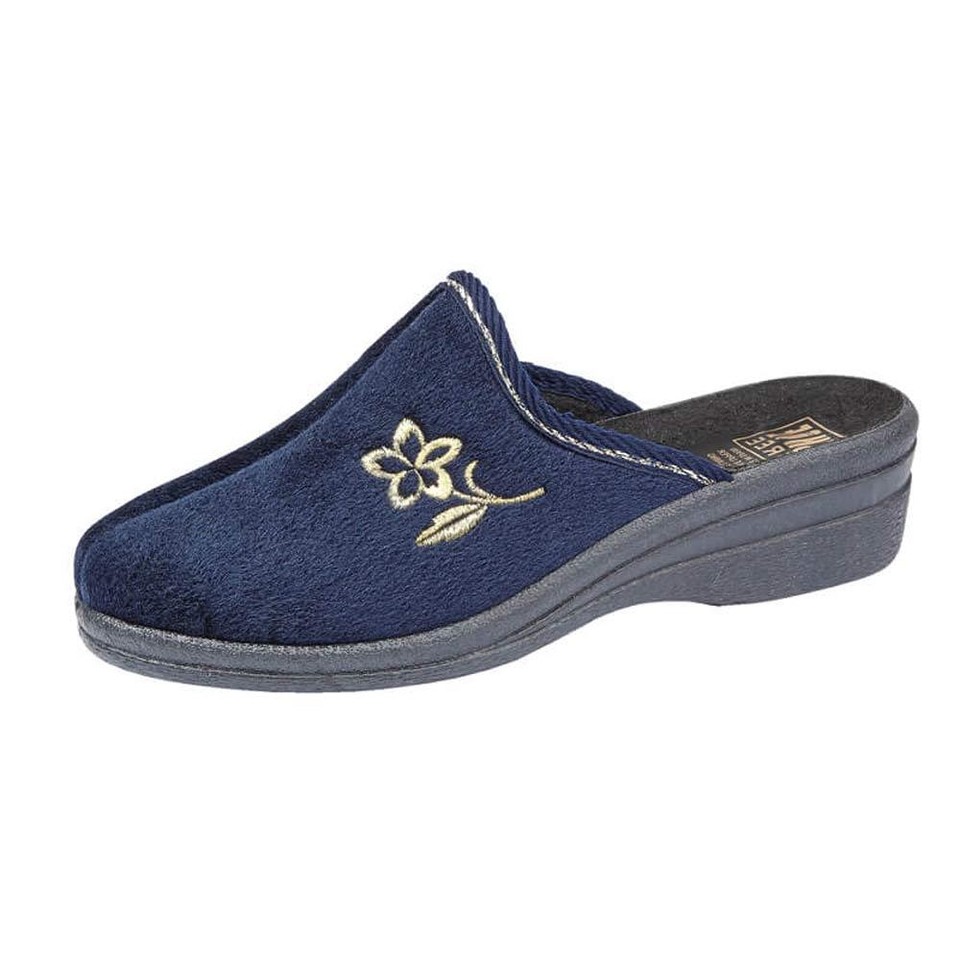 Ladies Spanish Slippers Women Faux Suede Warm Comfort Fur Clog Mules ...