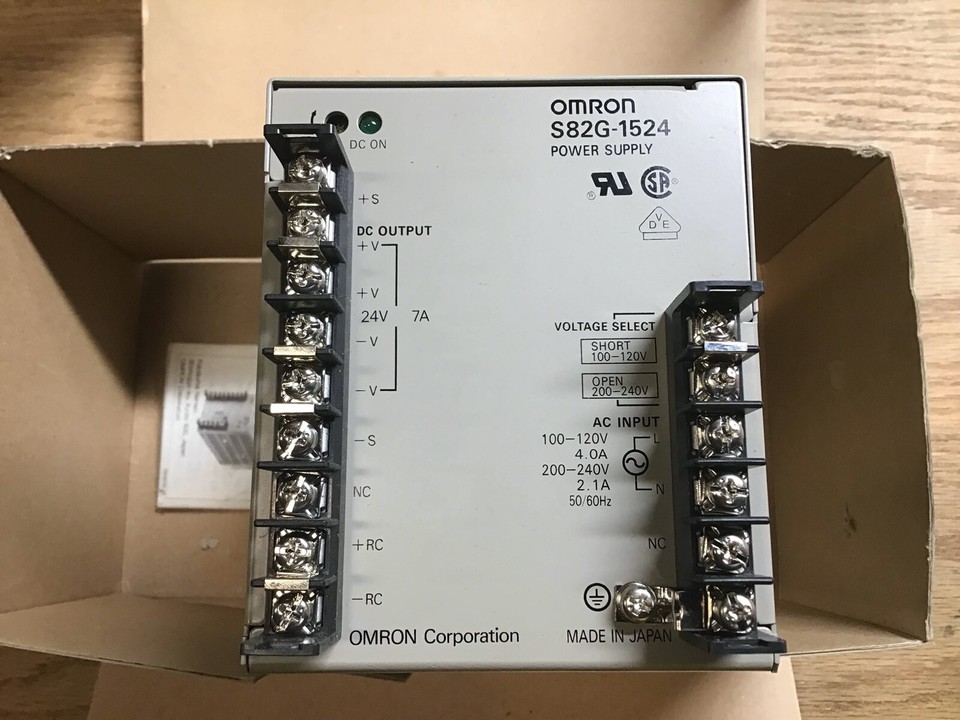 NEW US SELLER OMRON S82G-1524 S82G1524 POWER SUPPLY | eBay