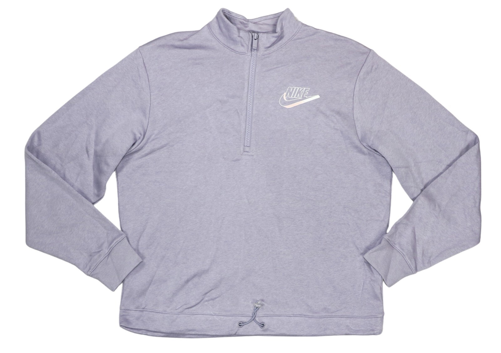 Nike Easy Fleece Half Zip Mock Neck Pullover Women's Sweatshirt NWT | eBay