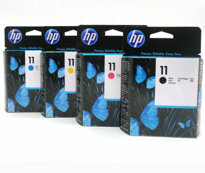Original HP 11 Printhead Printheads C4810A C4811A C4812A C4813A Black ...