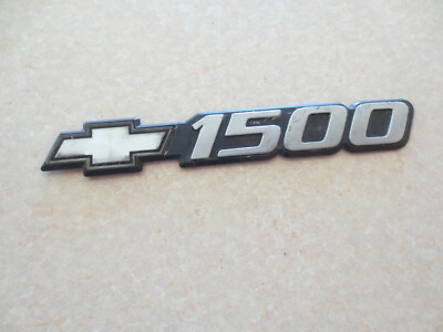 Chevrolet Silverado 1500 pickup truck badge / emblem -- | eBay