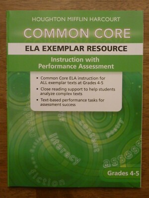 Journeys Houghton Mifflin Harcourt Common Core ELA Exemplar Resource ...