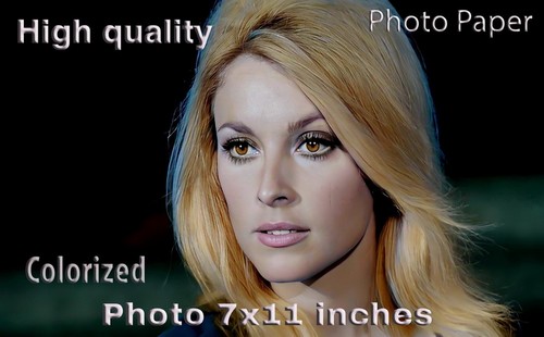 Sharon Tate Eye of the Devil PHOTO Colorized HQ 7x11 inches #15 | eBay