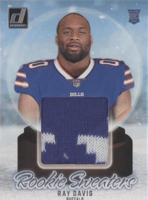 2024 Panini Donruss - Rookie Holiday Sweaters Ray Davis #RHS-RDA (MEM ...