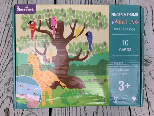 Finger and Thumb Painting Kit Age 3 Plus 10 Cards | eBay