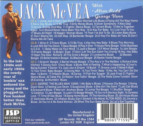 JACK MCVEA - JACK MCVEA WITH ALTON RED 4 CD NEW! 788065715922 | eBay
