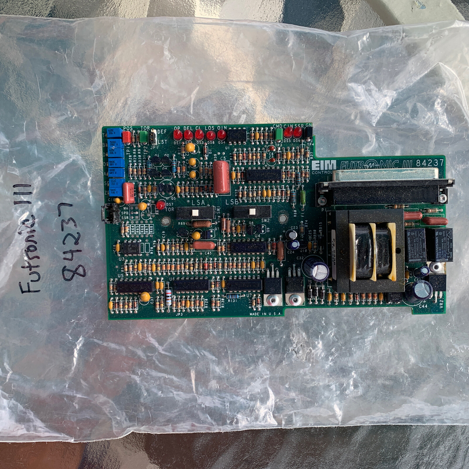 EIM Controls Futronic III Circuit Board P/N 84237 | eBay