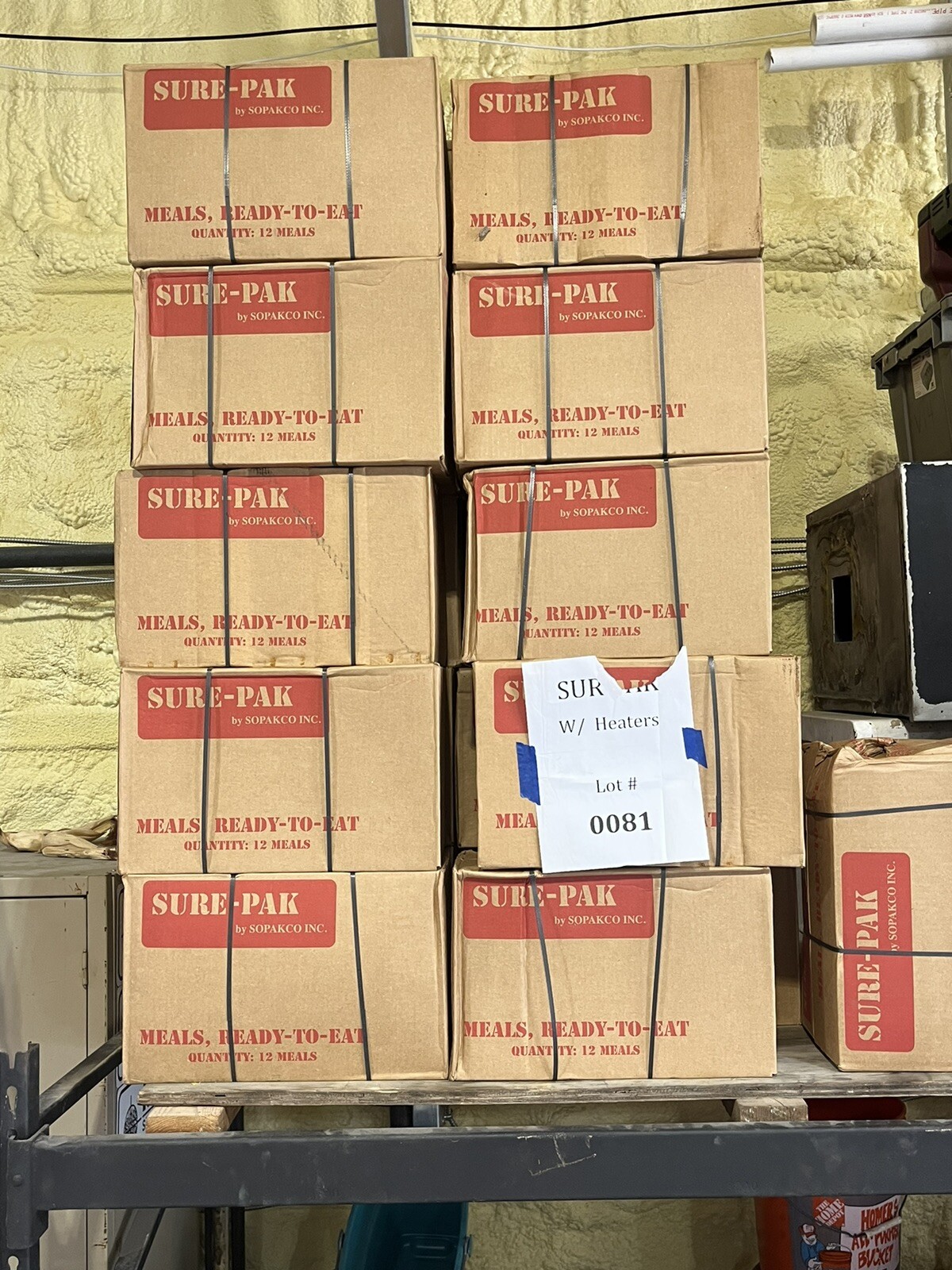 SURE-PAK MRE’s (with heaters) | eBay