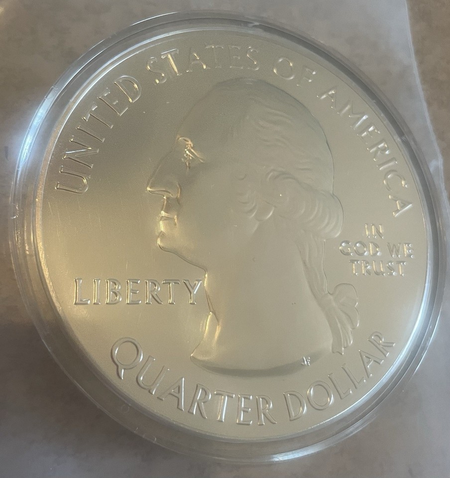 2020 Weir Farm, 5 oz .999 Silver America the Beautiful (ATB) Coin In ...