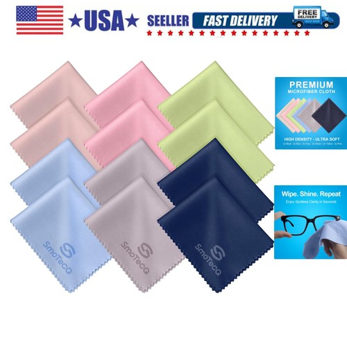 12-Pack Microfiber Cleaning Cloths – Ultra Soft, Scratch-Free ...