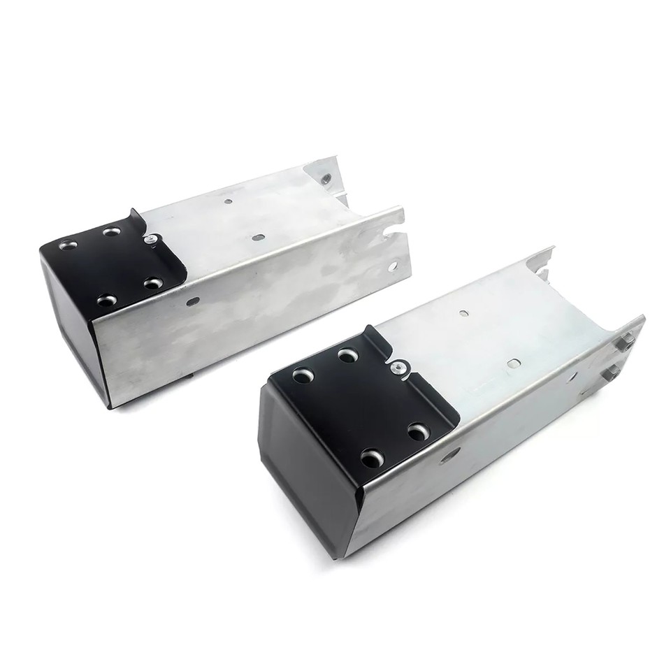Fits For Tesla Model 3 17-23 Front Bumper Rail Extension Crush Can ...