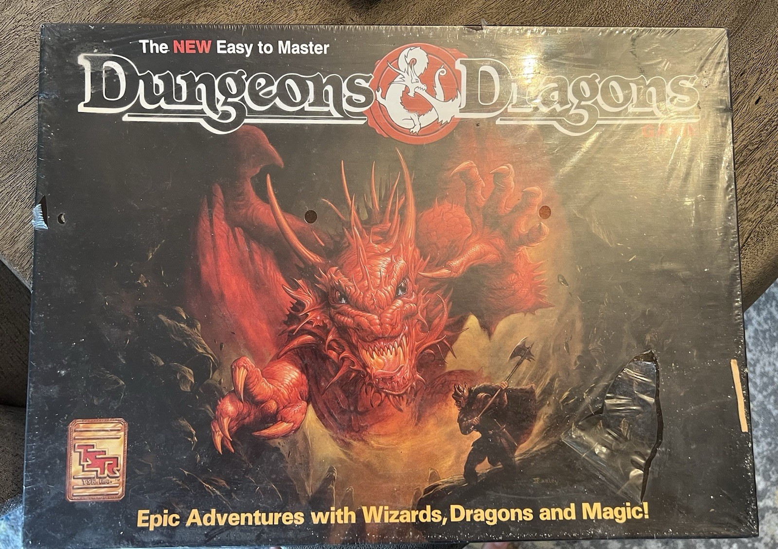 Dungeons and Dragons D&D Advanced Board Game SEALED! NEW TSR 1991 Set ...