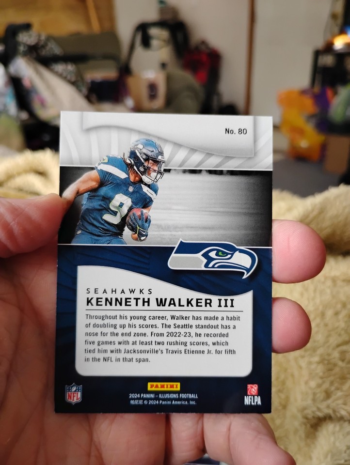 2024 Illusions Sapphire 08/75 Kenneth Walker III Seattle Seahawks | eBay