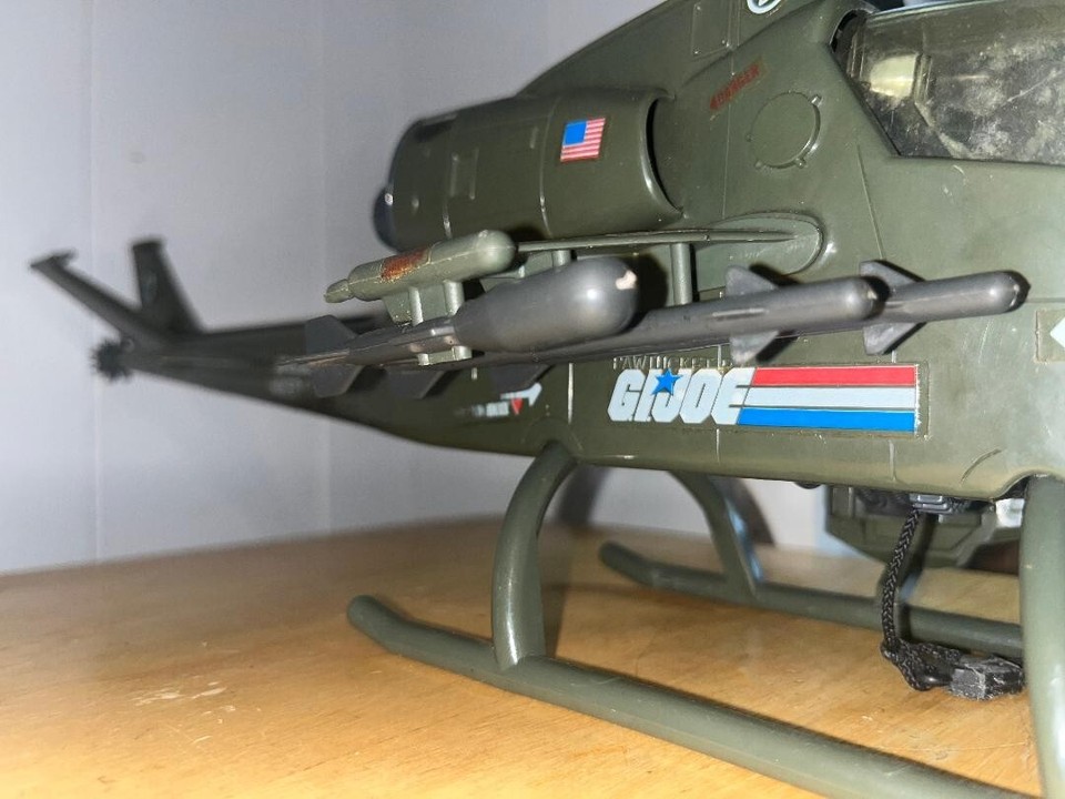 1983 GI Joe Dragonfly w/ Wild Bill and File Card & Instructions ...