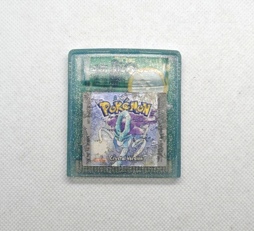 Pokemon Crystal Version Gameboy Colour PAL Cartridge Only with New ...