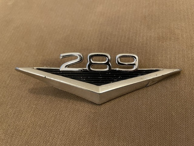 Vintage Ford 289 Fender Emblem Aluminum C3OB16C144A for sale online | eBay