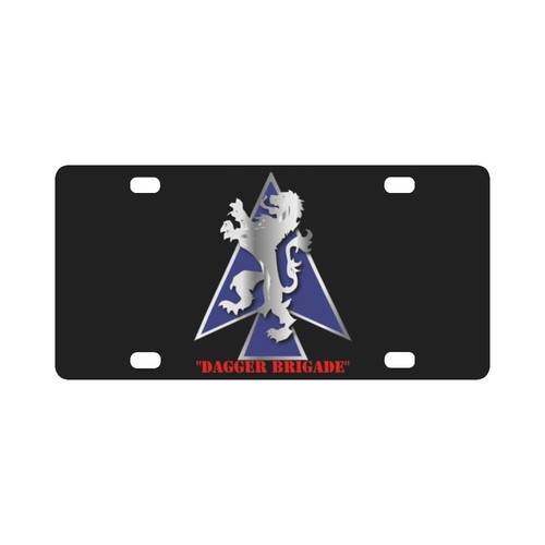 License PlateArmy - 2nd Bde Combat Tm - Dagger Brigade - 1st ID - V1 | eBay