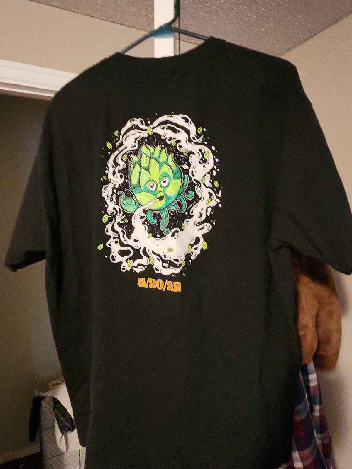 Elysian Brewing Dank Dust Beer Promo IPA T Shirt XL 4/20/22 420 | eBay