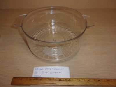 NEW REPLACEMENT PARTS MAGIC CHEF THE FOOD STEAMER MODEL FS-1 CLEAR ...