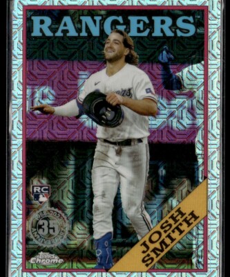2023 TOPPS SERIES 1 SILVER PACK MOJO JOSH SMITH Rookie Texas Rangers # ...